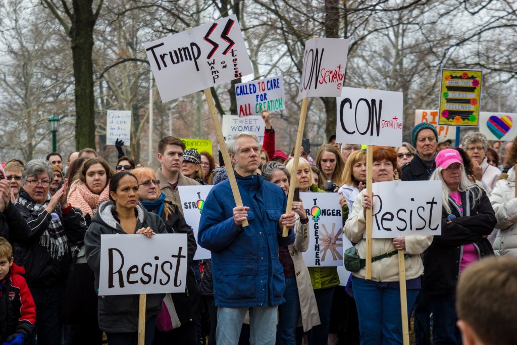 Women Rally for Change at City Park in Reading