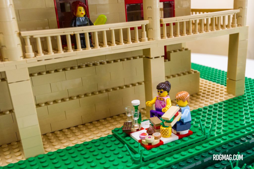 LEGO Artist Kelly Hoffman Builds Brick Pagoda